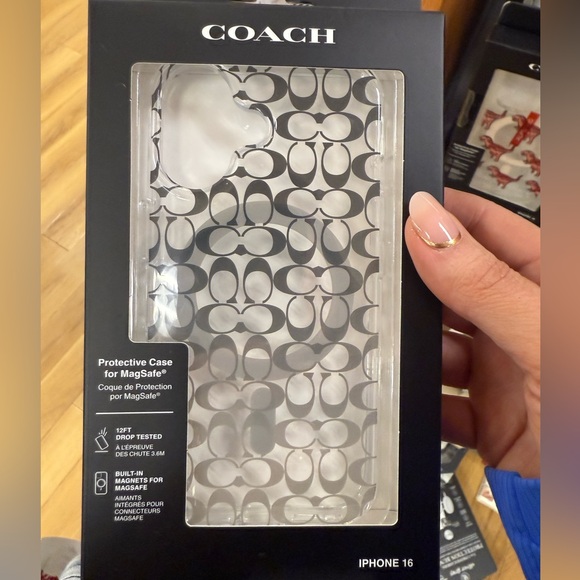 Coach | Accessories | Coach Iphone Signature Protectivecase With ...